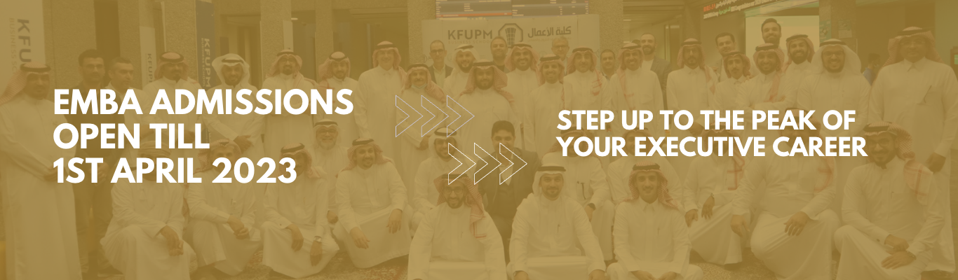 EMBA Admissions – KFUPM Business School